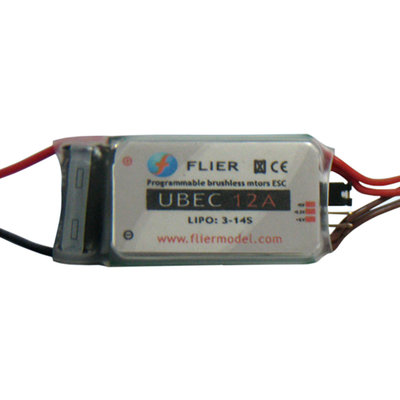 Durable 12S 150A Skateboard 2 In 1 ESC With External BEC And Program Box