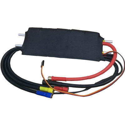 USB Program RC Boats 67V 300A 16S Brushless Speed Controllers Watercool With 8.0mm Connector