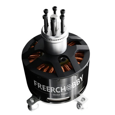 HV Electric Paramotor Outrunner Brushless DC Motor 15kw MP12090